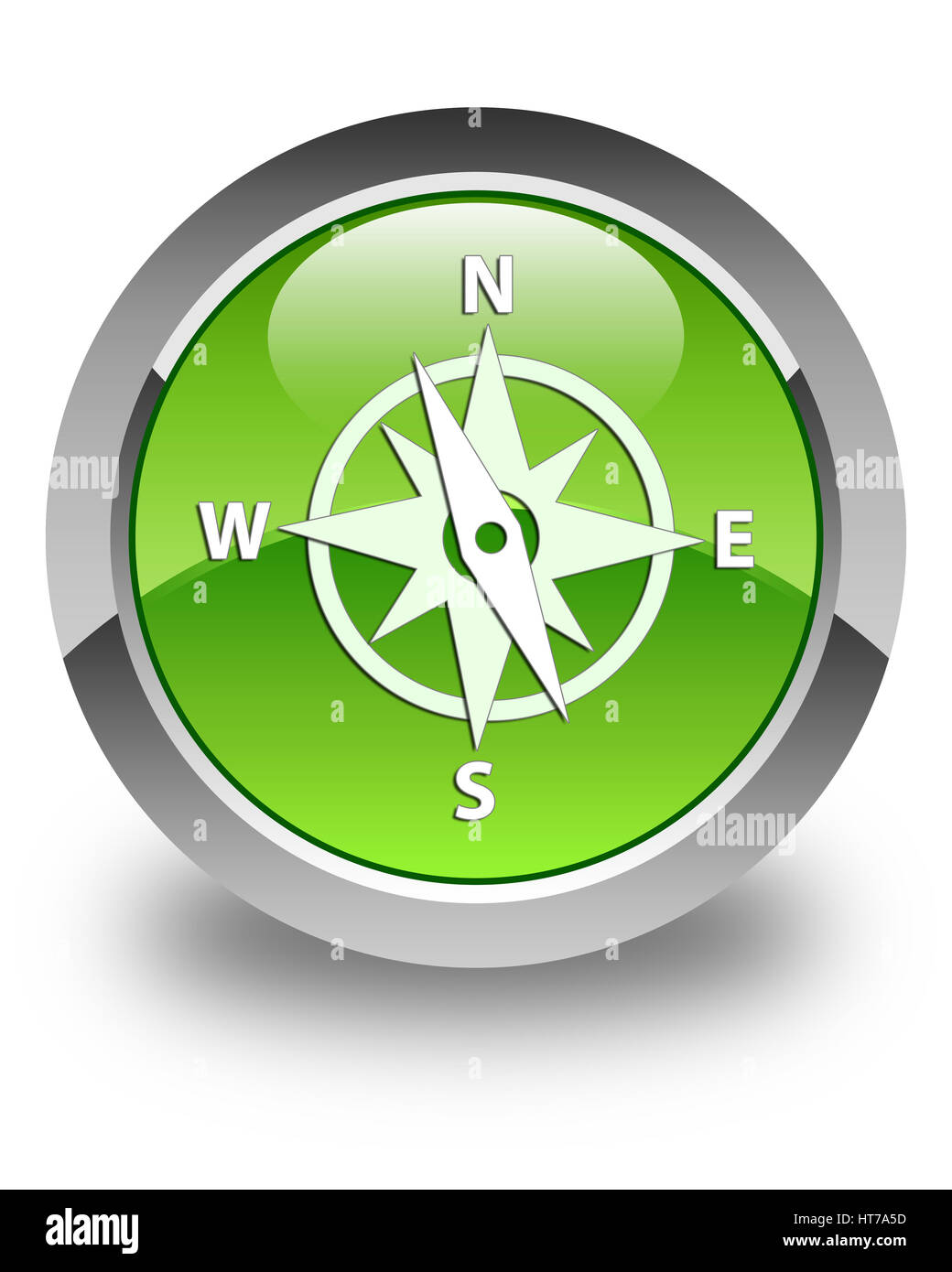 Compass icon hi-res stock photography and images - Alamy