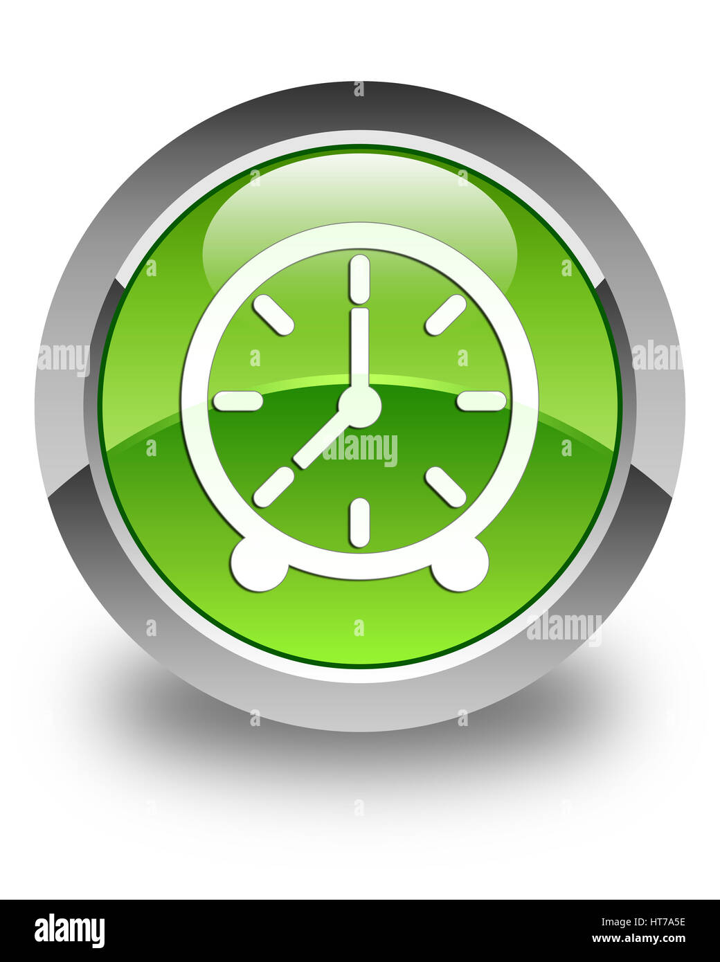 Clock icon hi-res stock photography and images - Alamy