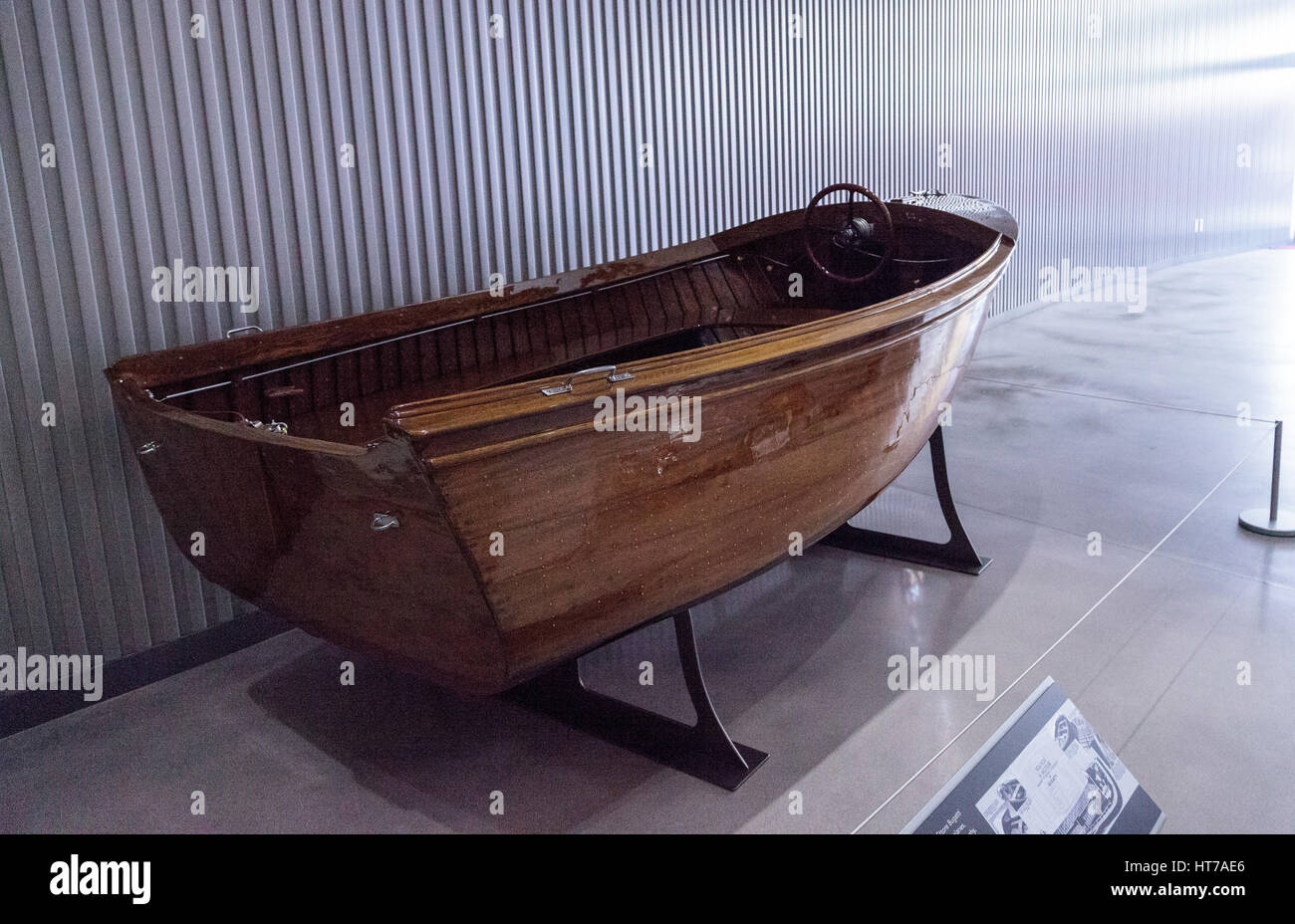 Los Angeles, CA, USA — March 4, 2017: Bugatti 1947 Type 75 You-You Boat ...