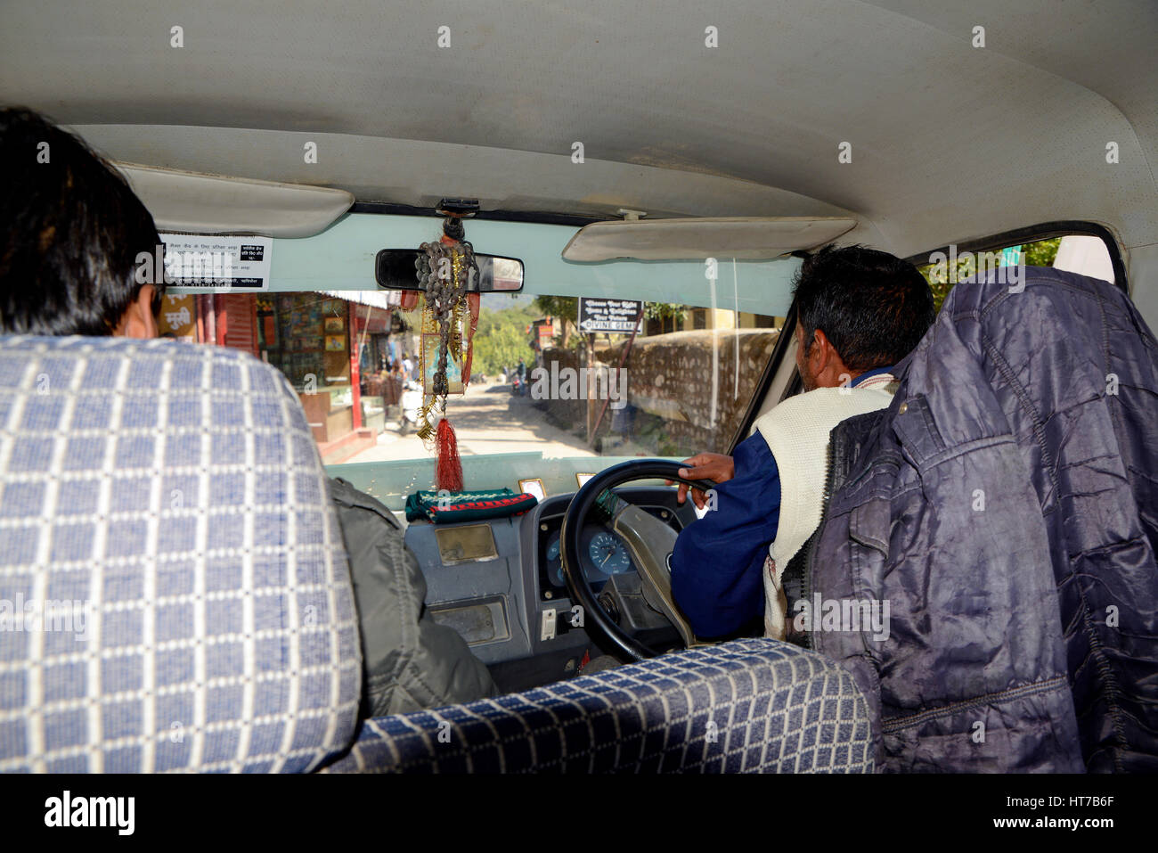 Young indian taxi driver hi-res stock photography and images - Alamy