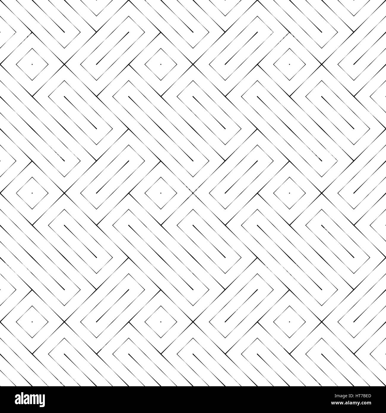 Seamless pattern. Stylish linear abstract background. Simple original ...