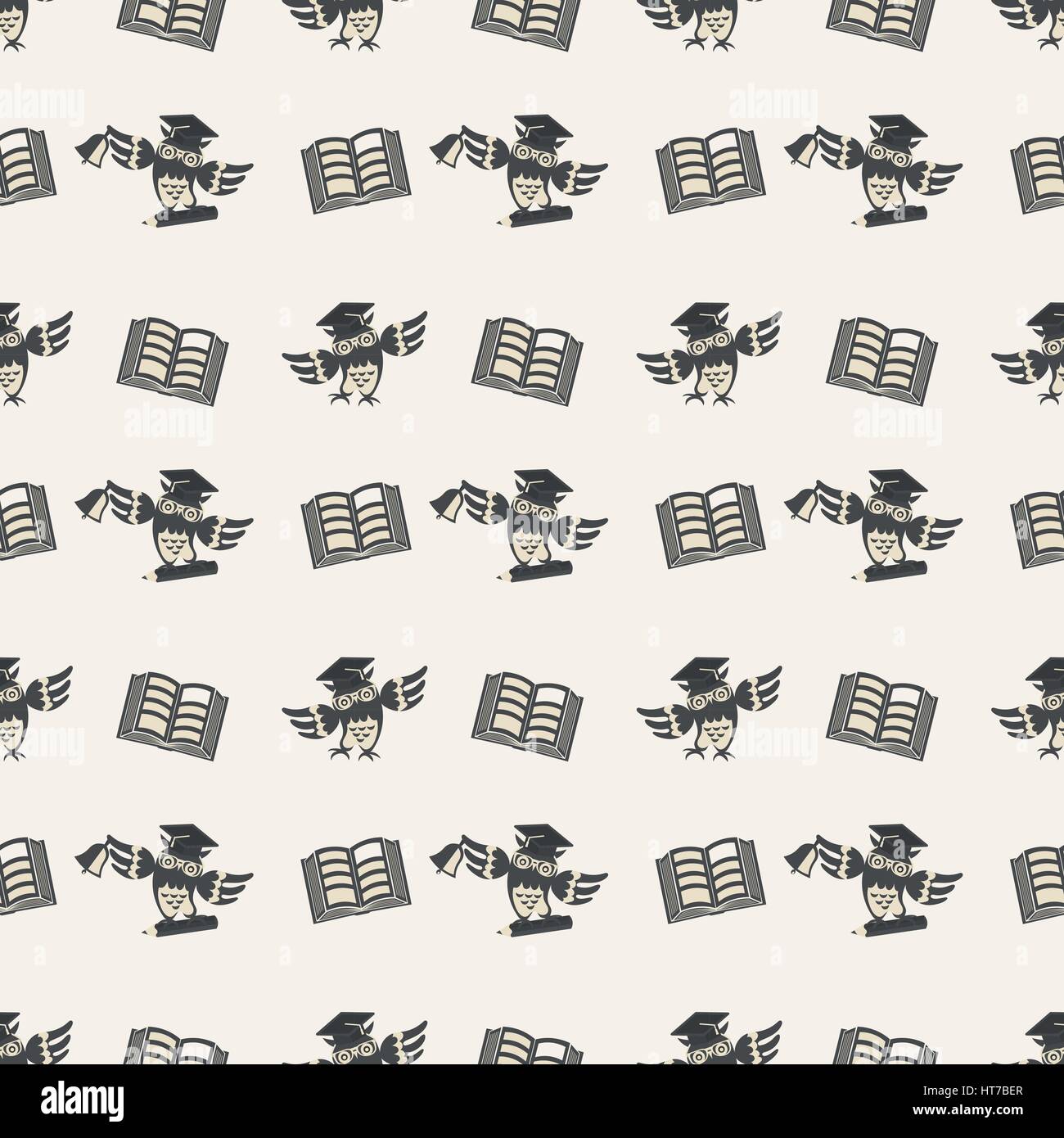 Seamless educational background hi-res stock photography and images - Alamy