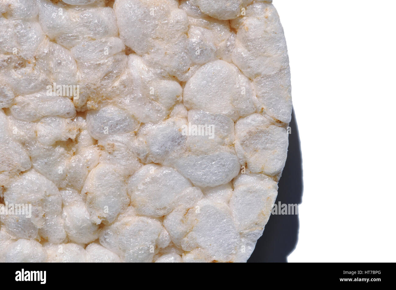 Rice Wafer, Close Up Stock Photo - Alamy