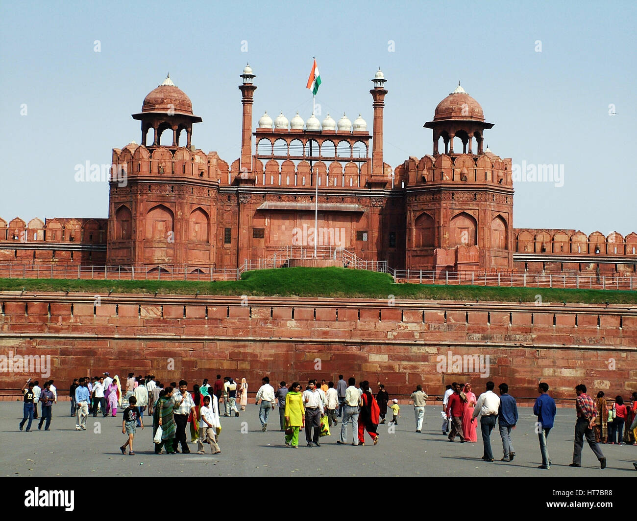 Red Fort is a historic fort in the city of Delhi in India that served ...