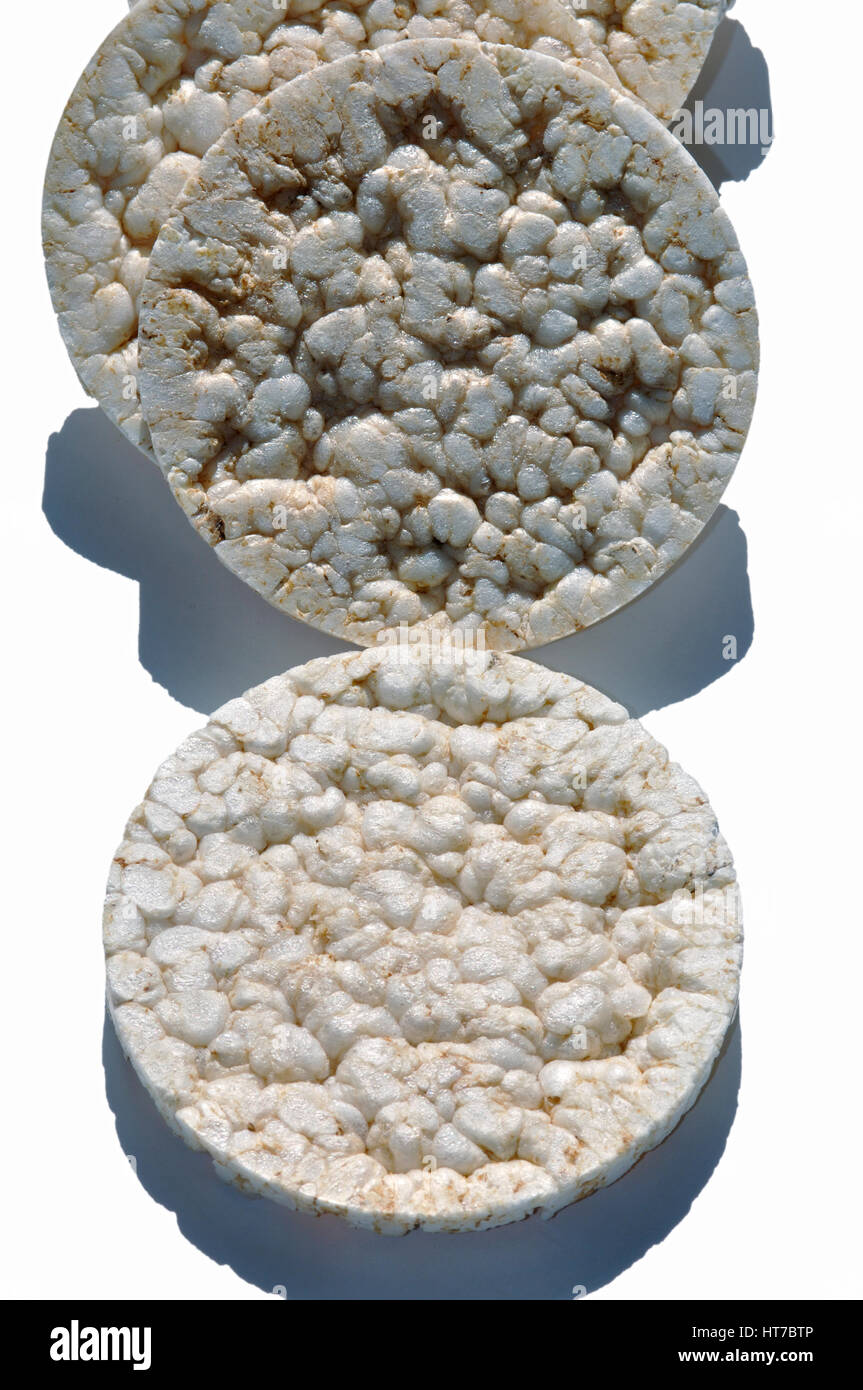 Puffed rice wafers hi-res stock photography and images - Alamy