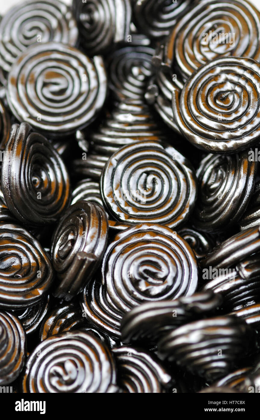 Licorice scroll hi-res stock photography and images - Alamy
