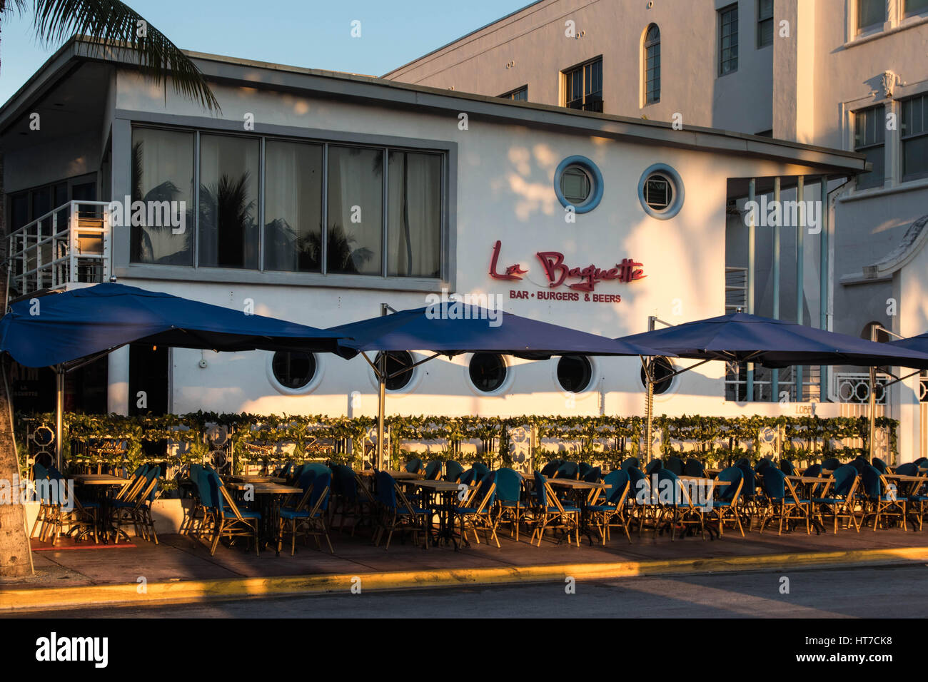 Miami beach florida restaurant restaurants hi-res stock photography and ...