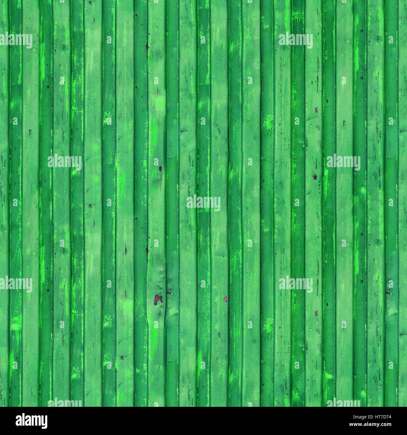 Flaking paint texture of the old container. Green cargo ship container ...