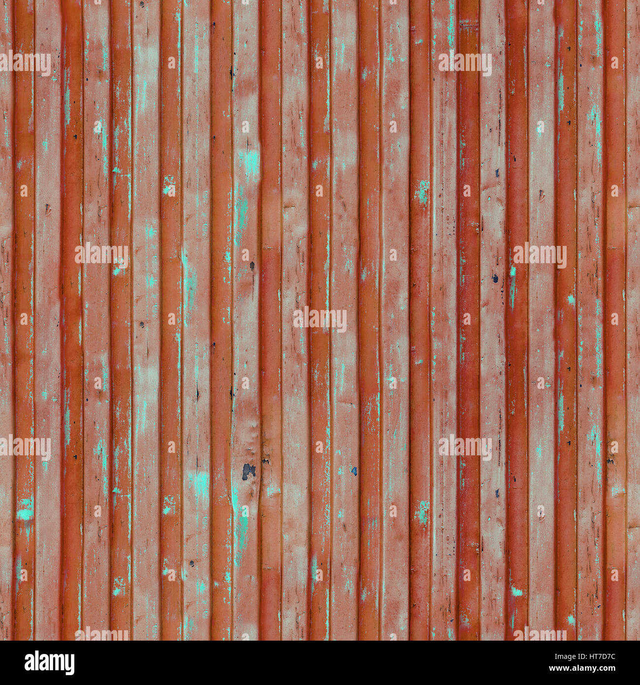 Flaking paint texture of the old container. Brown red cargo ship ...