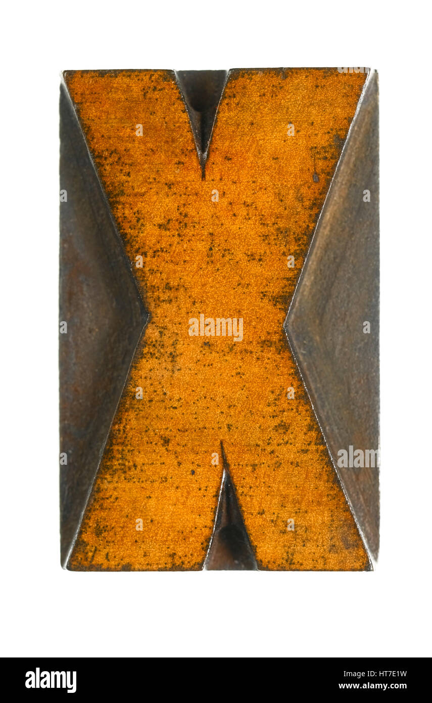 X typography font letter type hi-res stock photography and images - Alamy