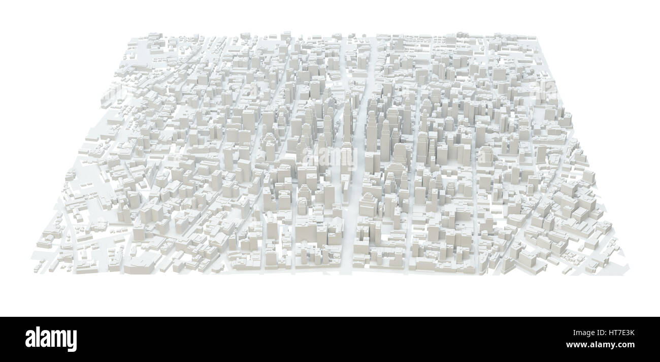 Exterior modern house on street Cut Out Stock Images & Pictures - Alamy