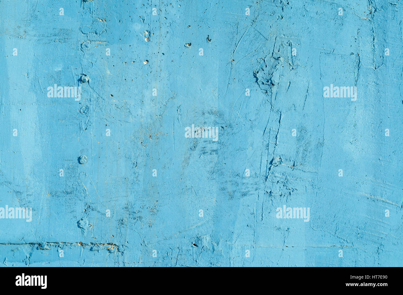 Blue concrete wall painted hi-res stock photography and images - Alamy