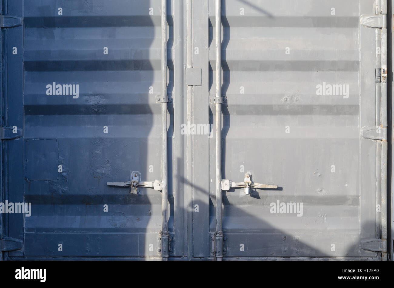 Grey cargo ship container texture hi-res stock photography and images ...