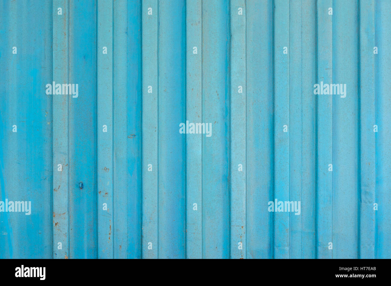 Blue cargo ship container texture Stock Photo - Alamy