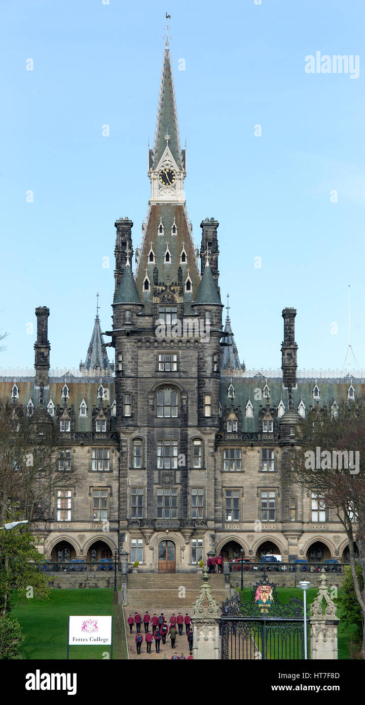 Fettes College in Edinburgh's New Town is the school where Tony Blair ...