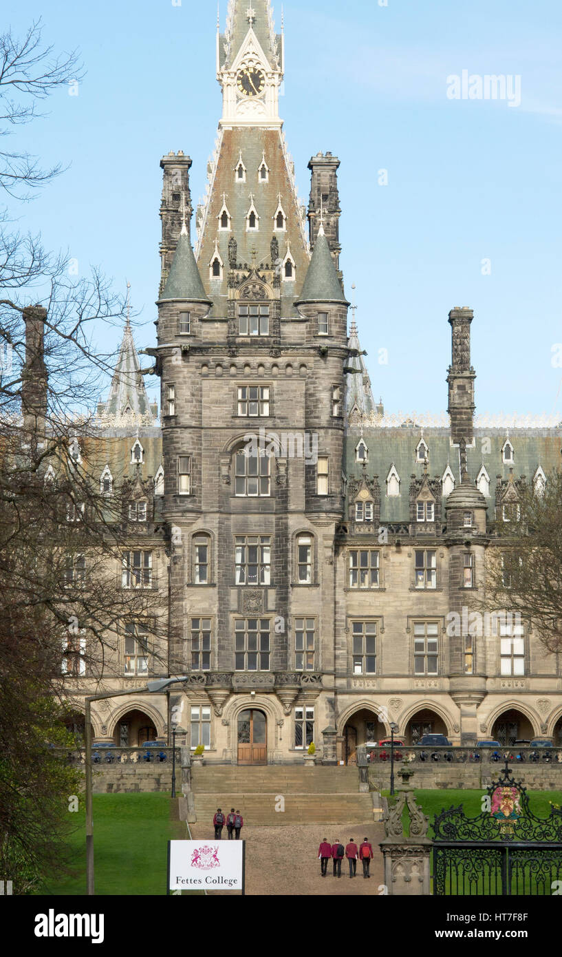 Fettes College in Edinburgh's New Town is the school where Tony Blair ...