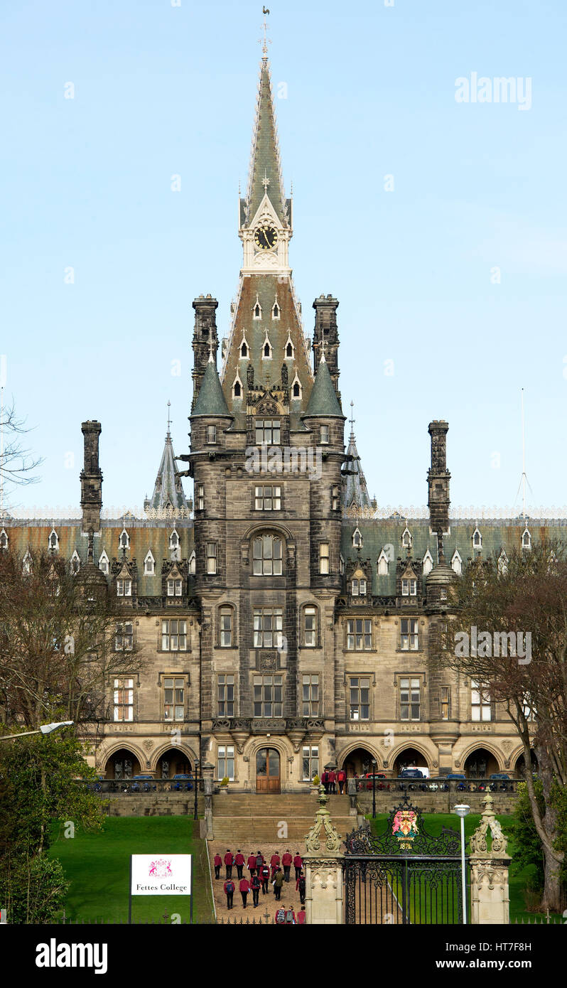 Fettes College in Edinburgh's New Town is the school where Tony Blair ...