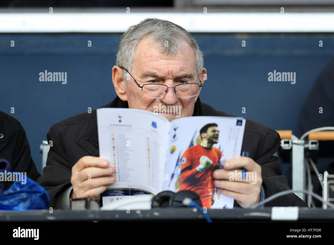 Former footballer and commentator David Pleat Stock Photo - Alamy