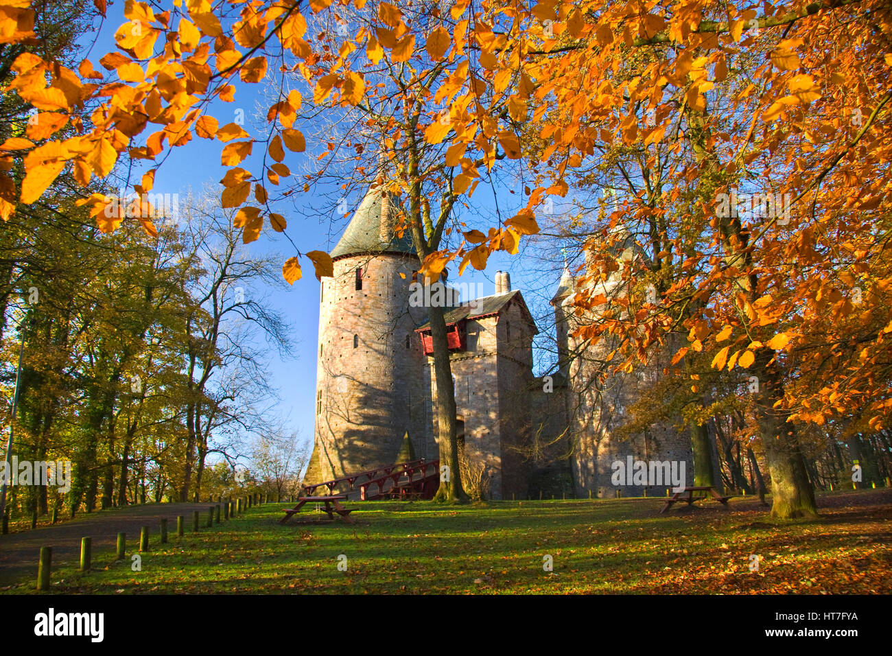 Castell coch autumn hi-res stock photography and images - Alamy