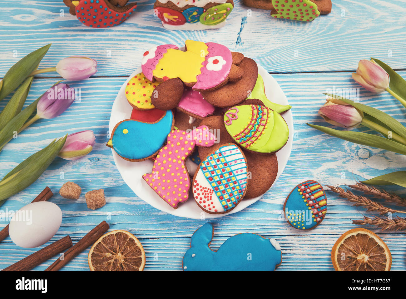 Happy Easter coming Stock Photo - Alamy