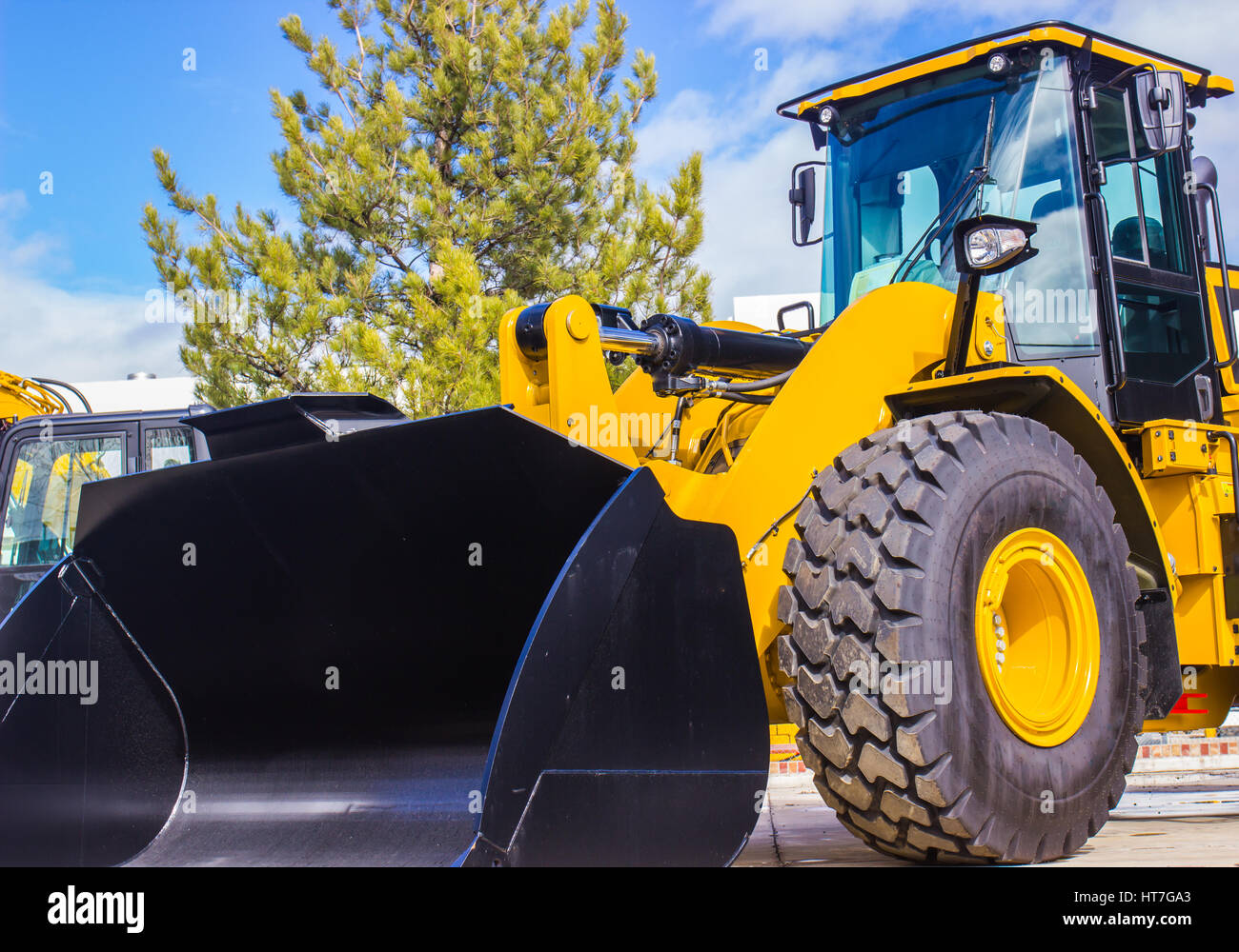 Bulldozer cab hi-res stock photography and images - Alamy