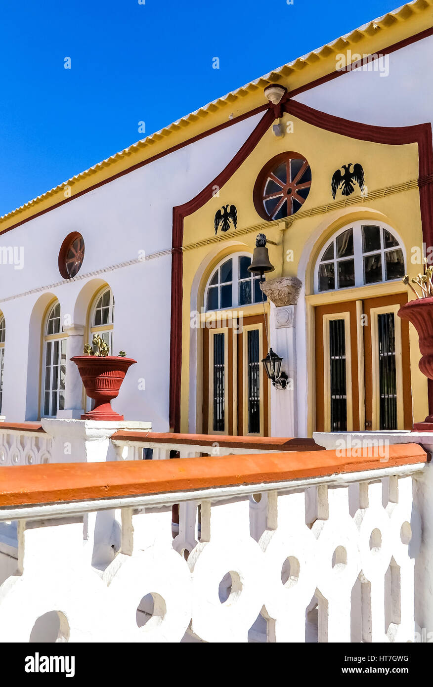 Symi Island, Greece - Panormitis monastery is the most important place ...