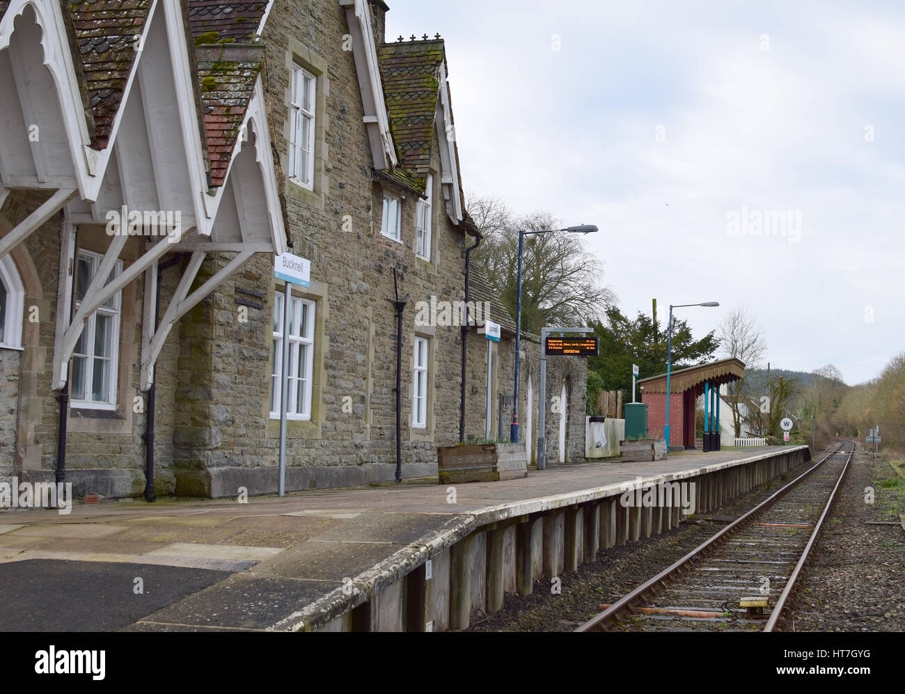 Knighton wales railway hi-res stock photography and images - Alamy