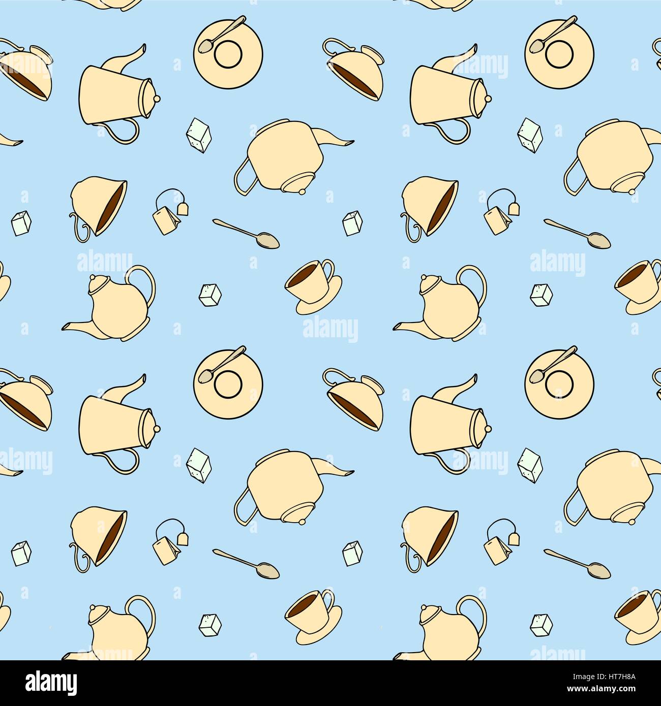 Blue themed background Stock Vector Images - Alamy