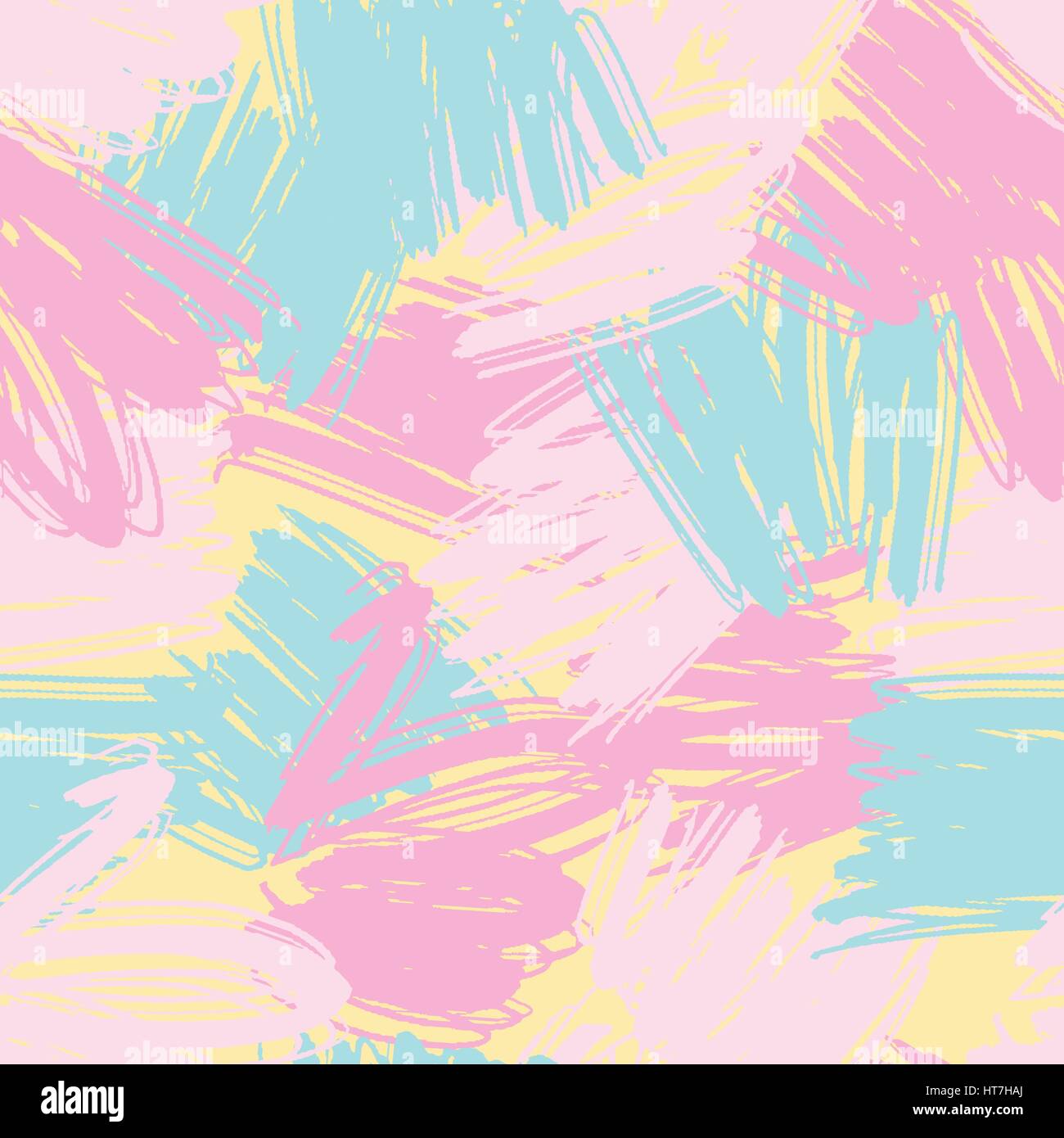 Seamless pattern with realistic paint splashes Stock Vector Image & Art ...