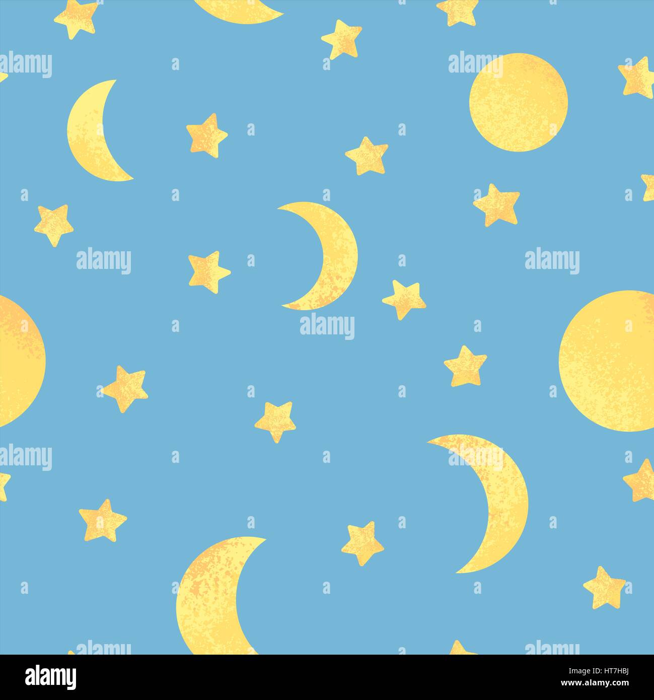 Cute outer space pattern hi-res stock photography and images - Alamy