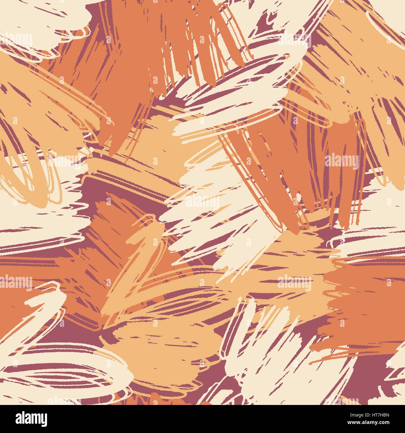 Seamless pattern with realistic paint splashes Stock Vector Image & Art ...