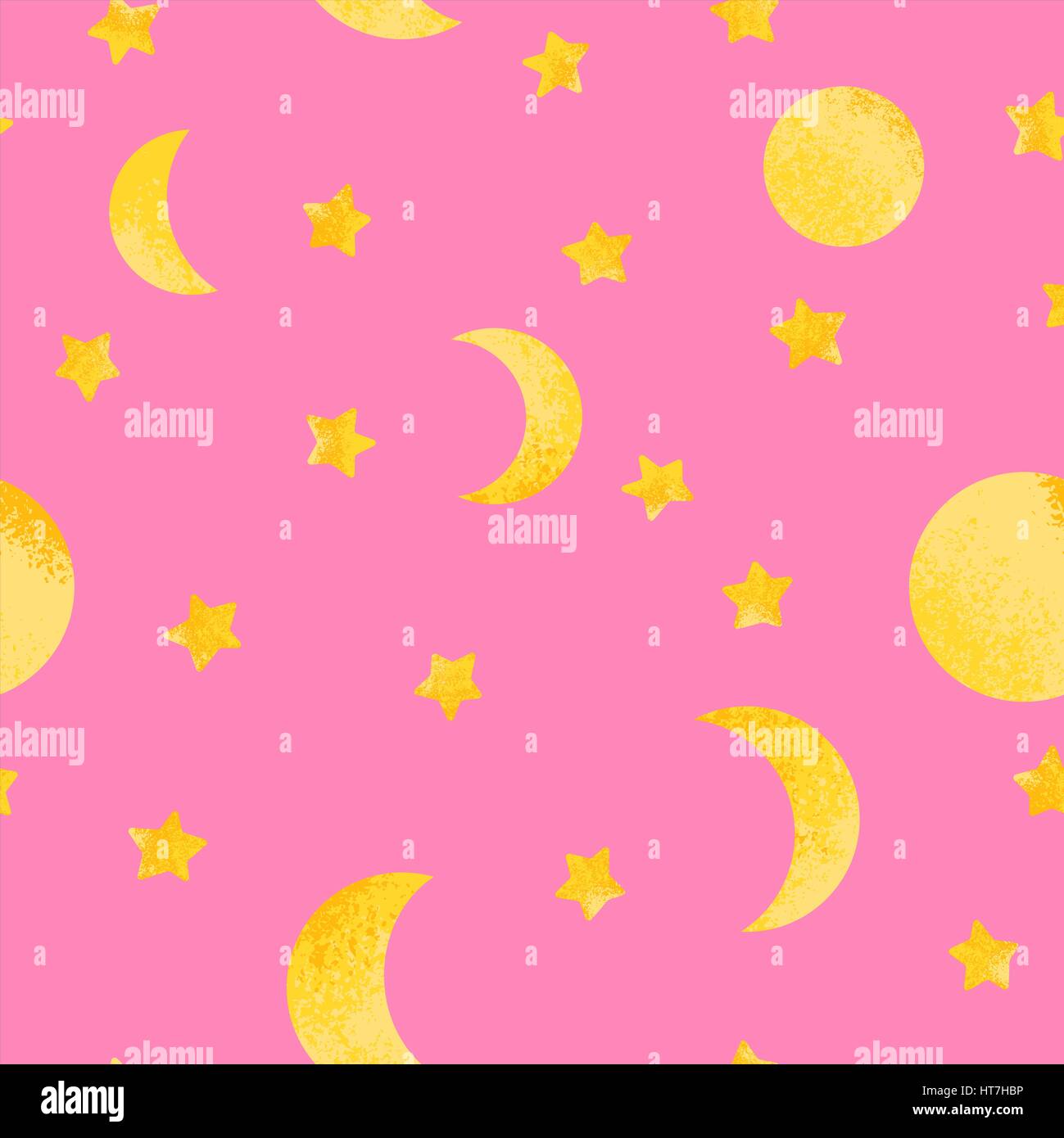 Cute outer space pattern hi-res stock photography and images - Alamy