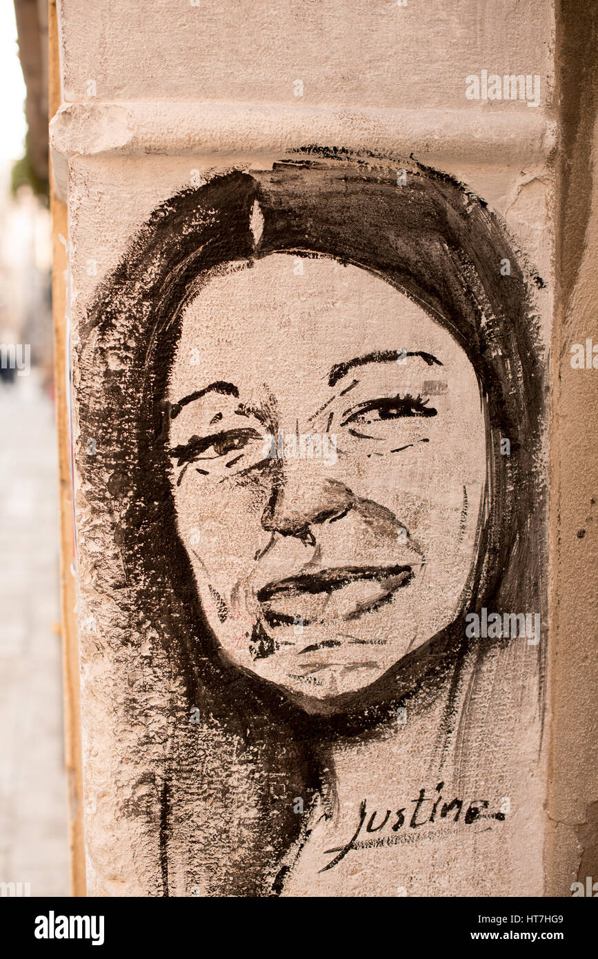 Portrait of lady Stock Photo - Alamy