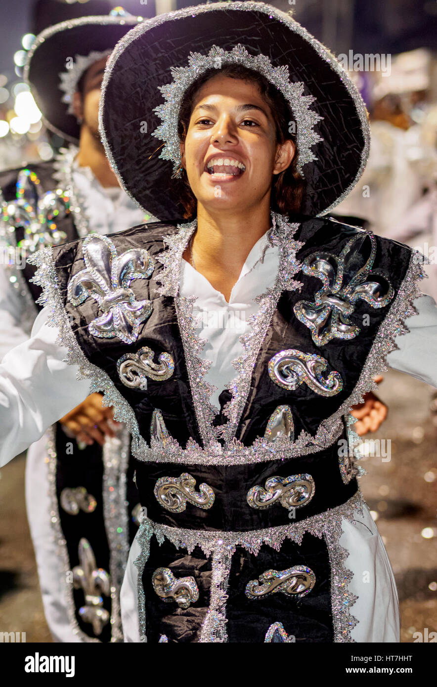 Brazil, State of Rio de Janeiro, City of Rio de Janeiro, Samba Dancer ...