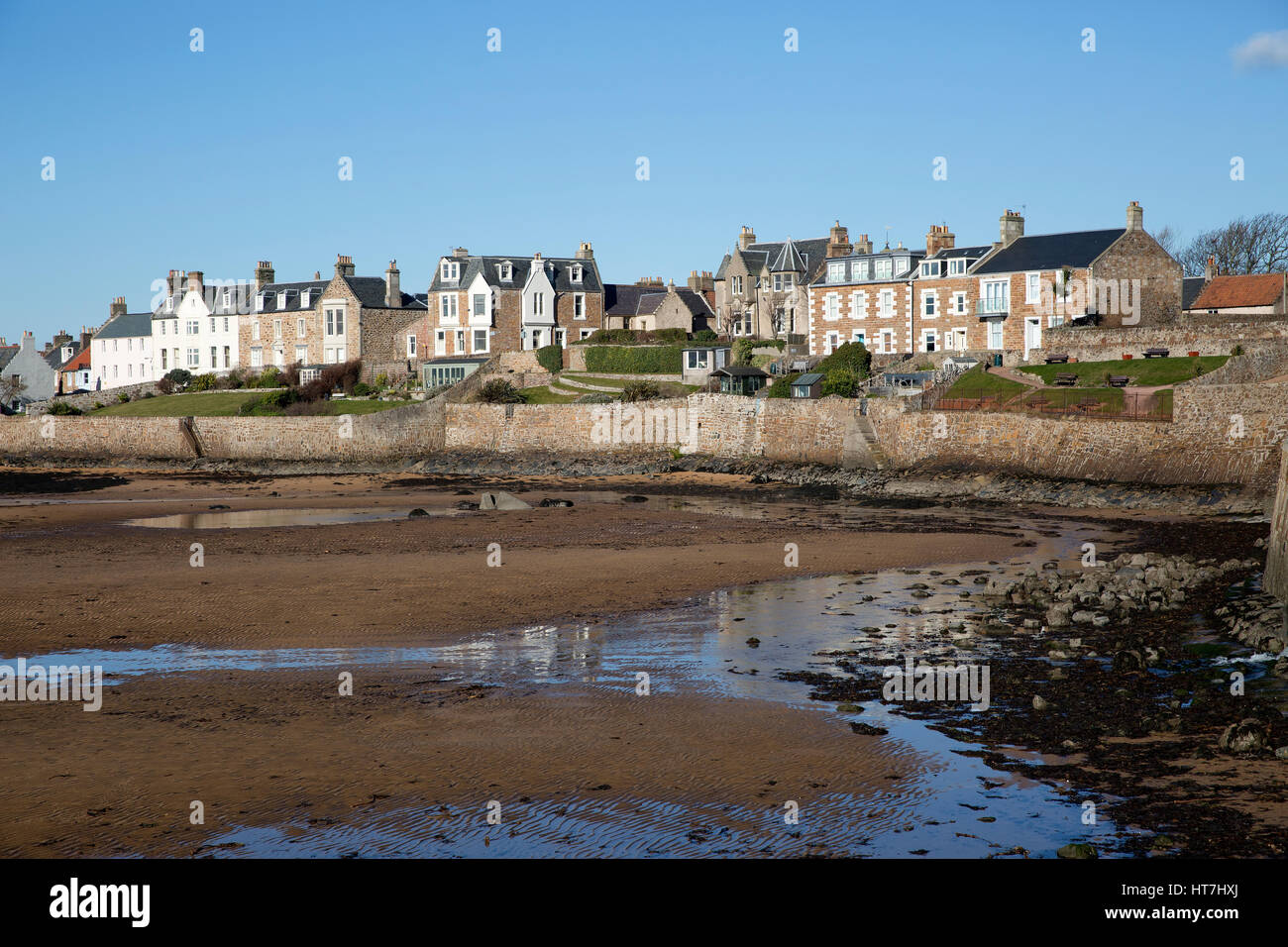 Houses in St Monan's in Scotland Stock Photo - Alamy