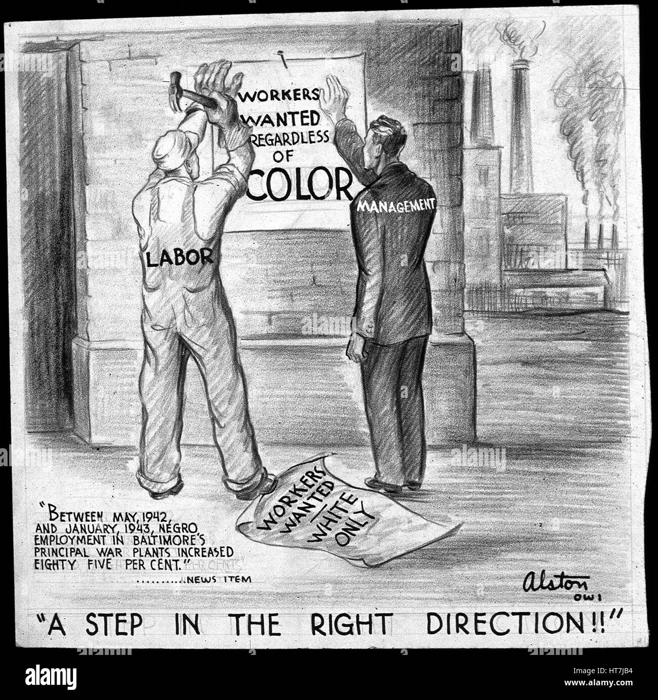 Charles alston cartoon hi-res stock photography and images - Alamy