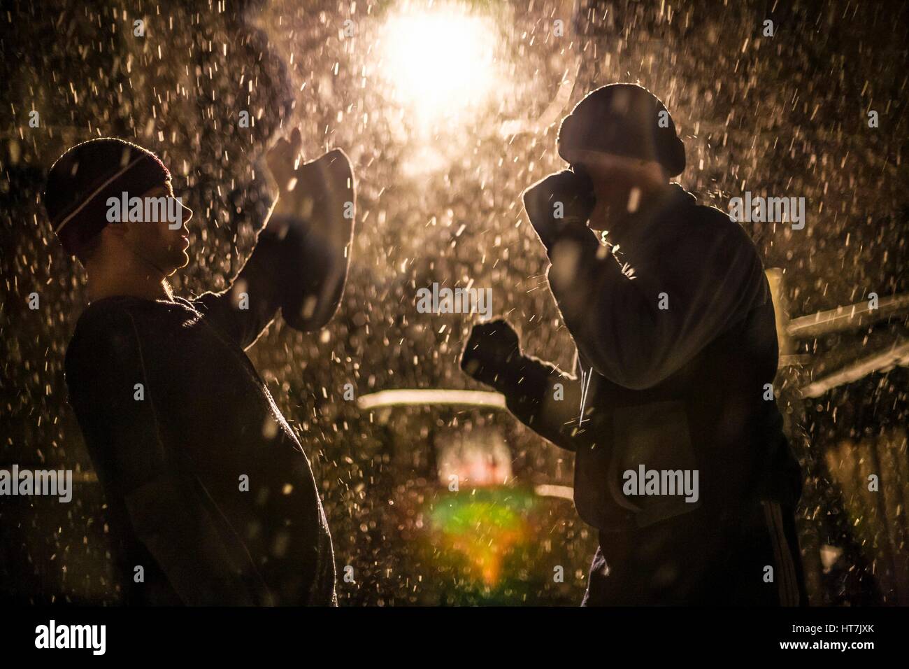 Traditional Russian Fight Training Stock Photo - Alamy