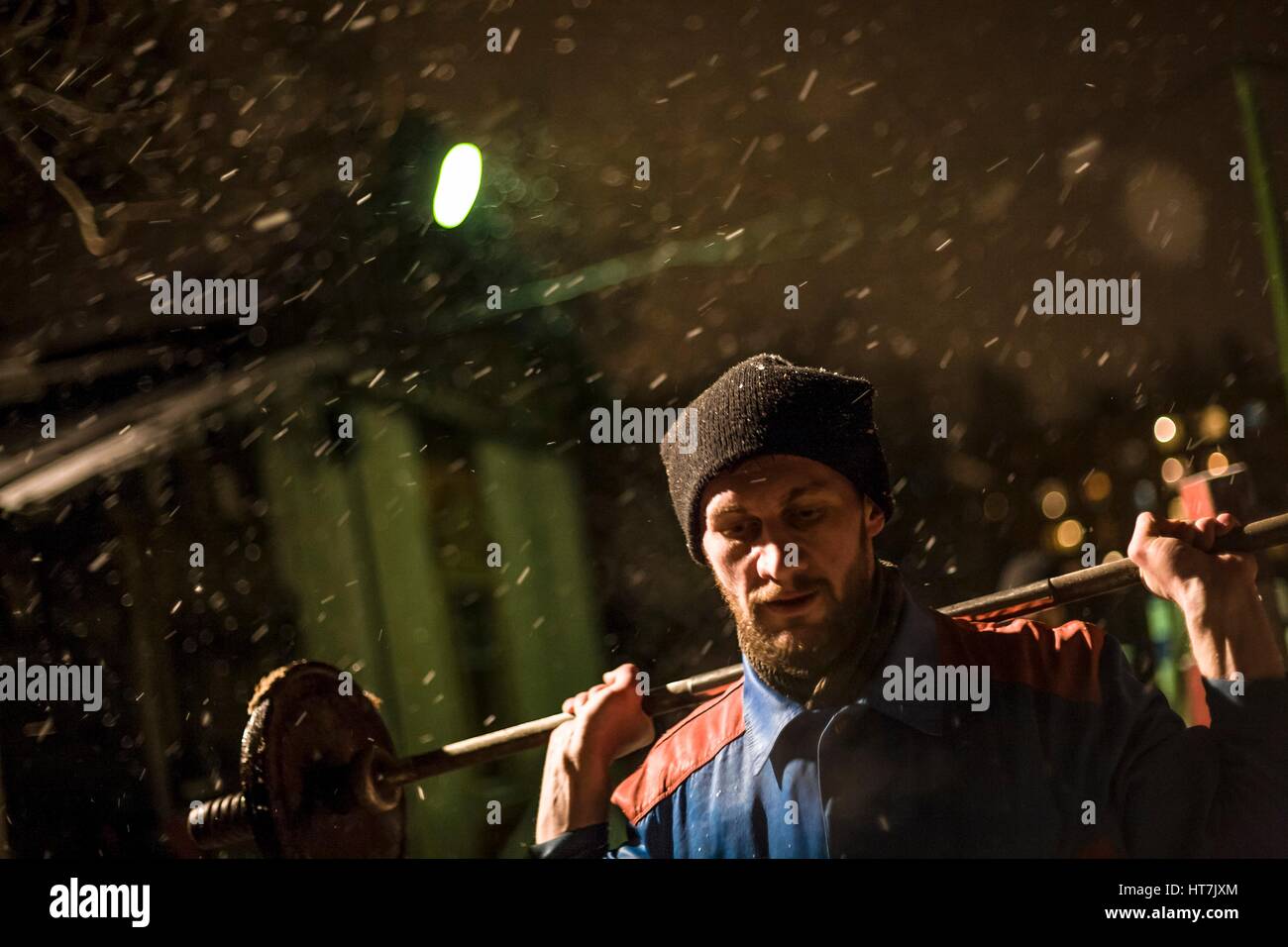 Traditional Russian Fight Training Stock Photo - Alamy