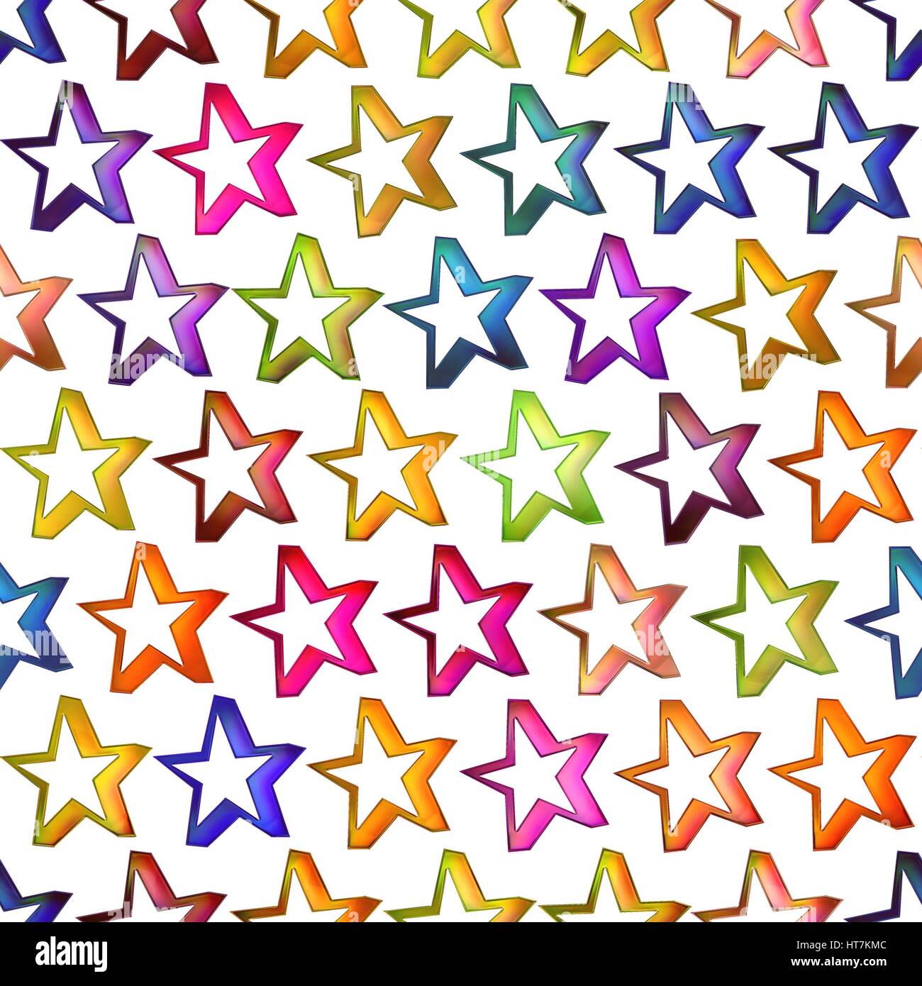 Seamless texture of abstract bright shiny colorful stars Stock Photo ...