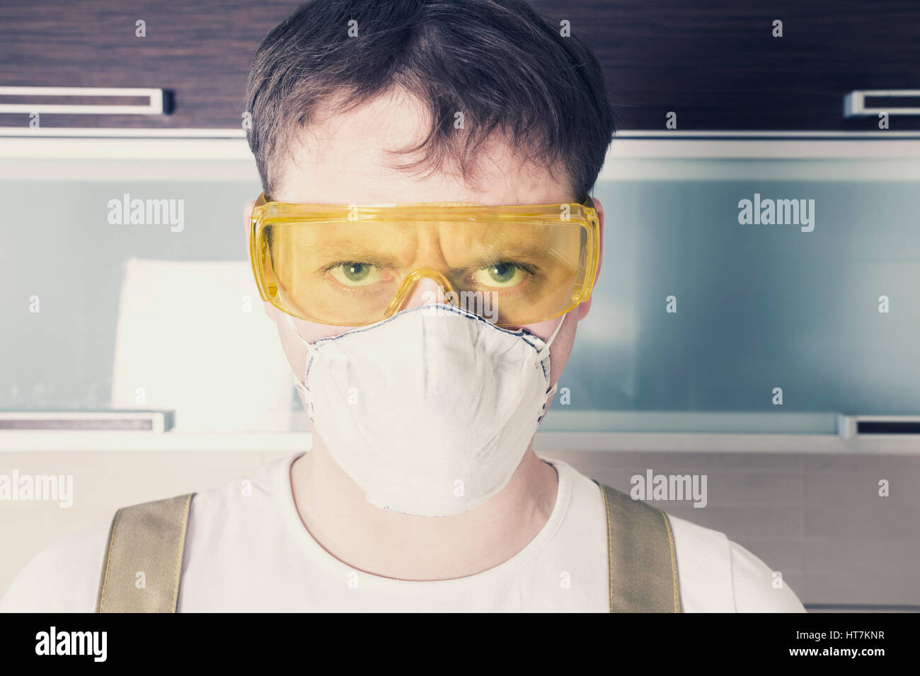 Angry man face close up hi-res stock photography and images - Alamy