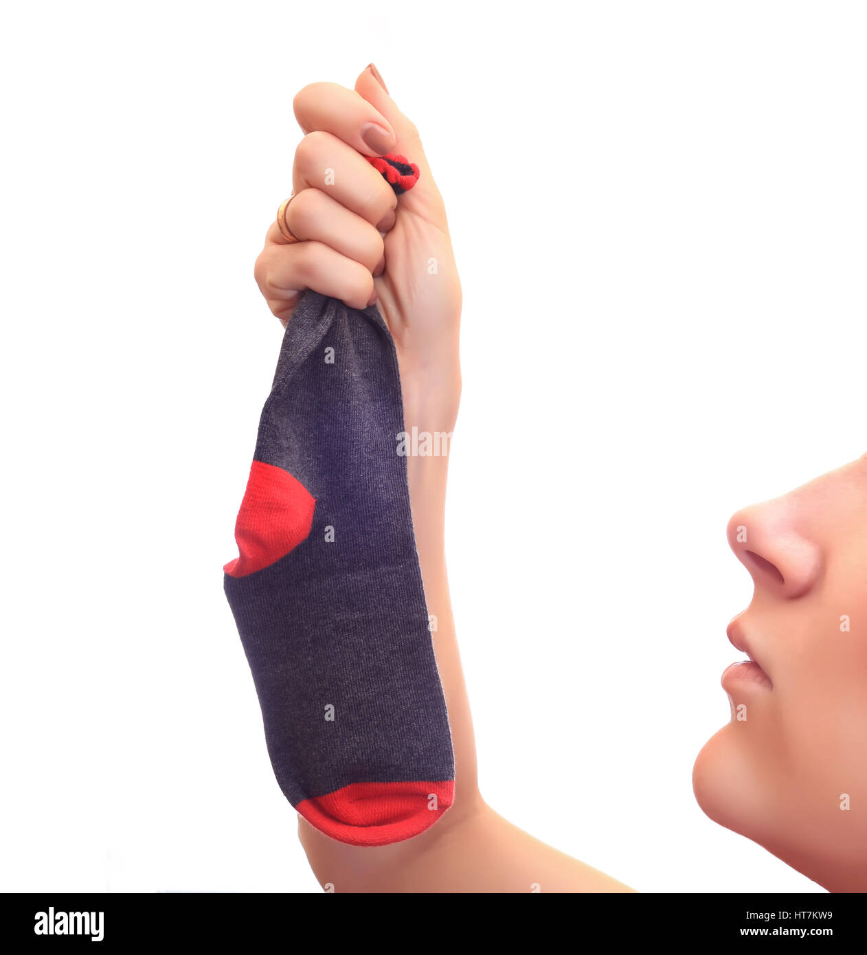 Smell Nose Socks High Resolution Stock Photography and Images - Alamy