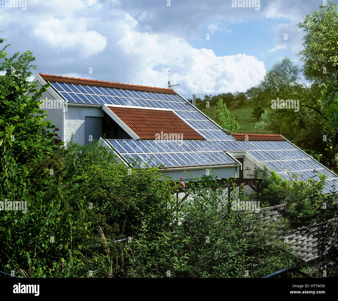 A pioneering example of a German photovoltaic solar electric generating ...