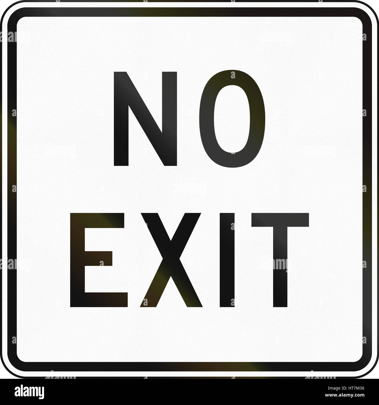 Dead end sign new zealand hi-res stock photography and images - Alamy