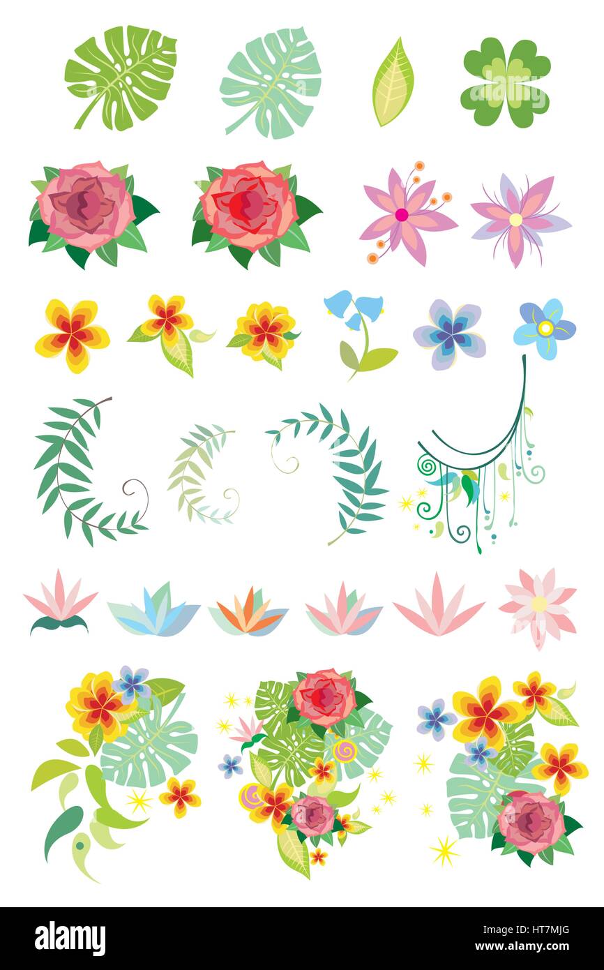 Vegetation vector vectors hi-res stock photography and images - Alamy