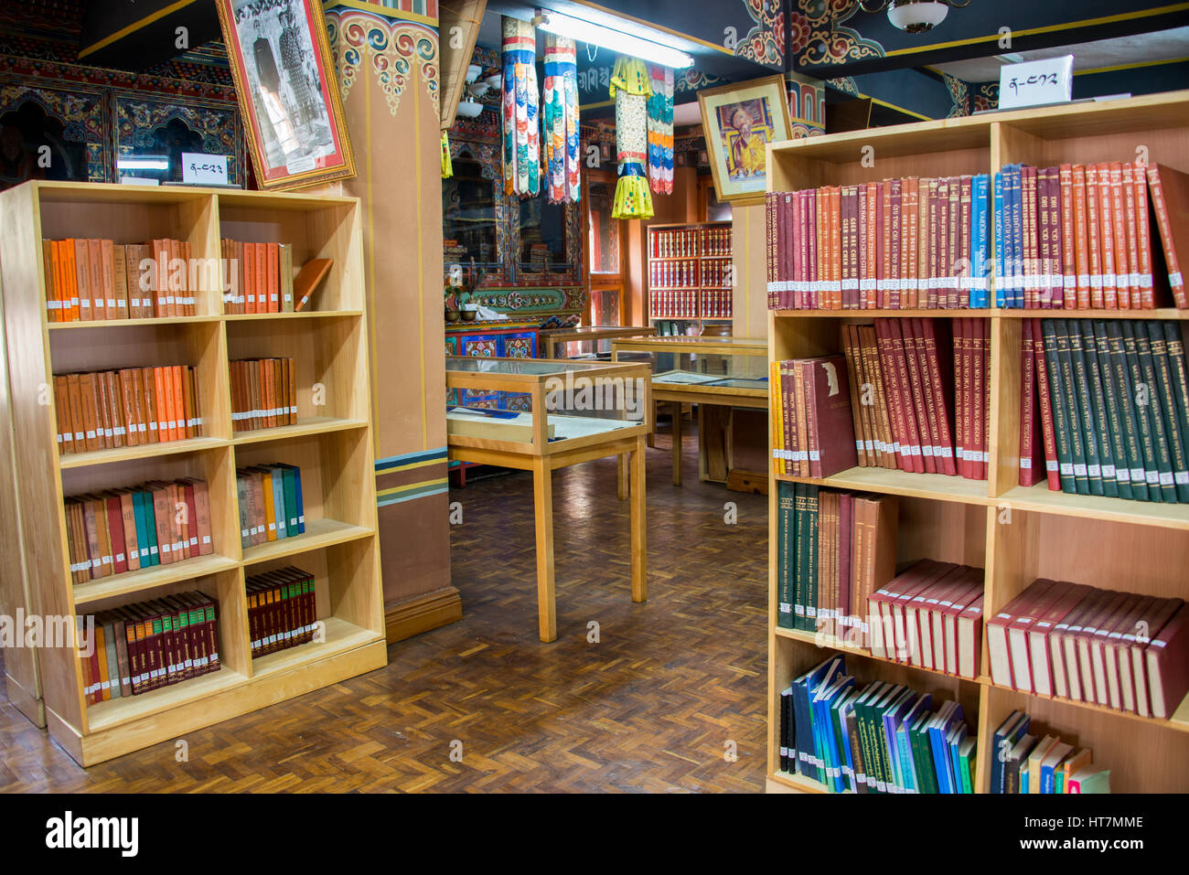 Bhutan, Thimphu, National Library of Bhutan (aka Druk Gyelyong Pedzo ...