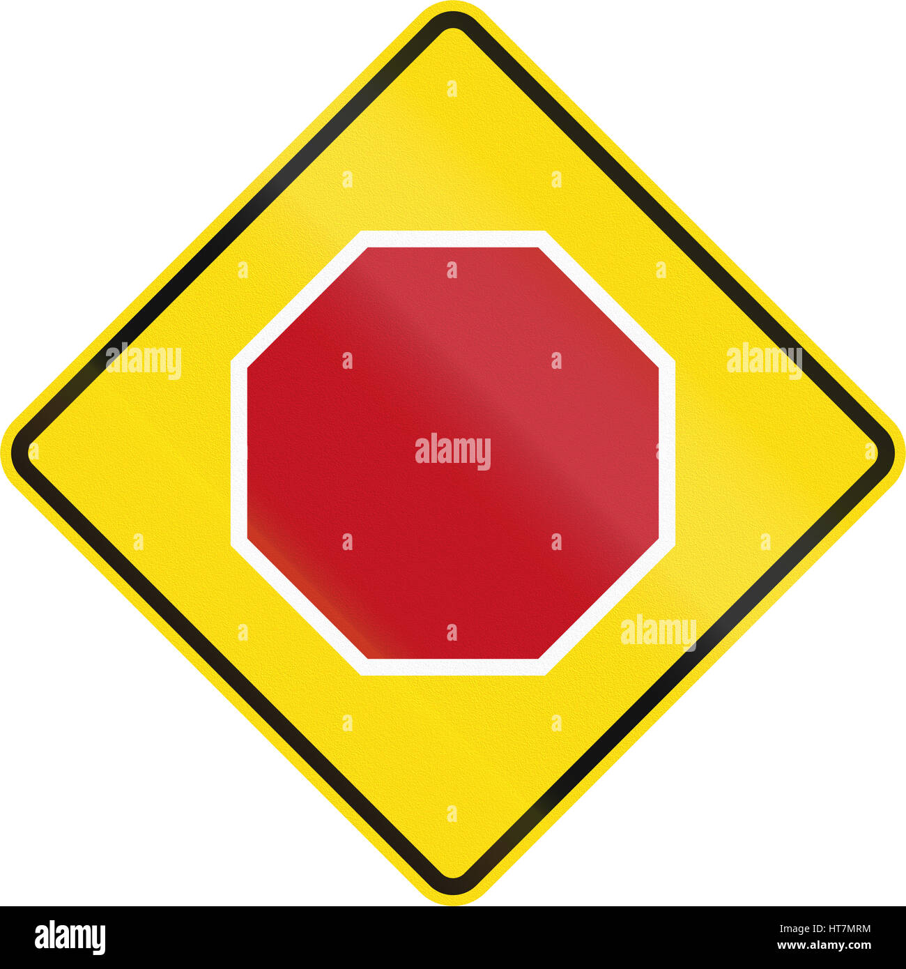 Octagon shaped stop sign hi-res stock photography and images - Alamy