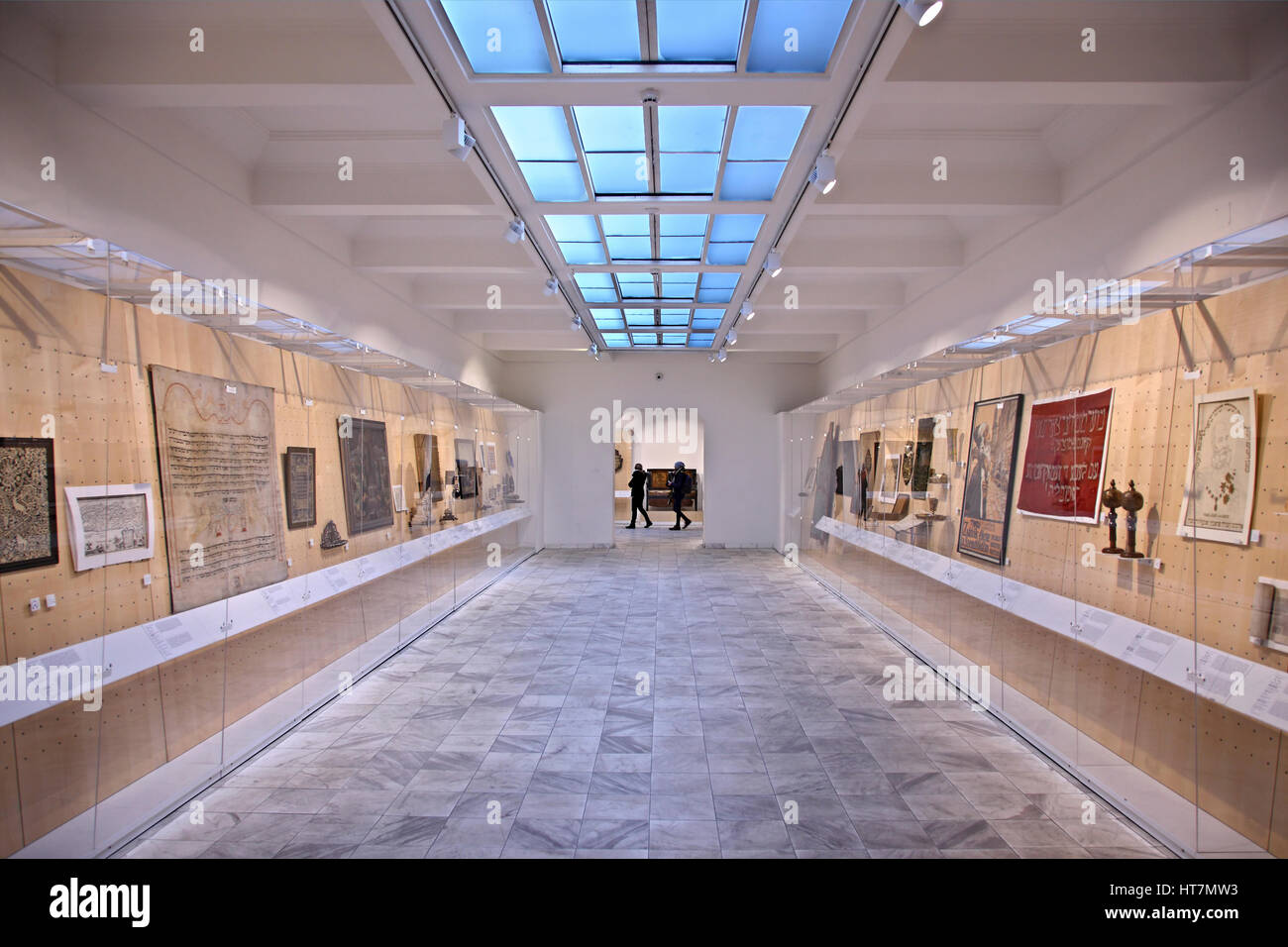 The Hungarian Jewish Museum in the same building with the Great ...