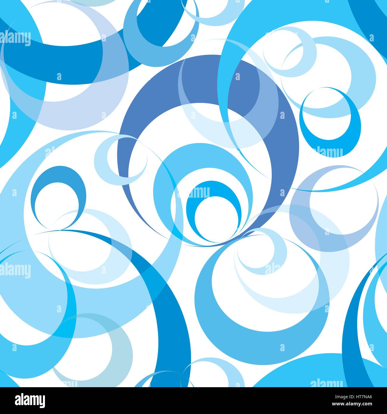 Abstract geometric seamless pattern. Bubble ornamental background ...