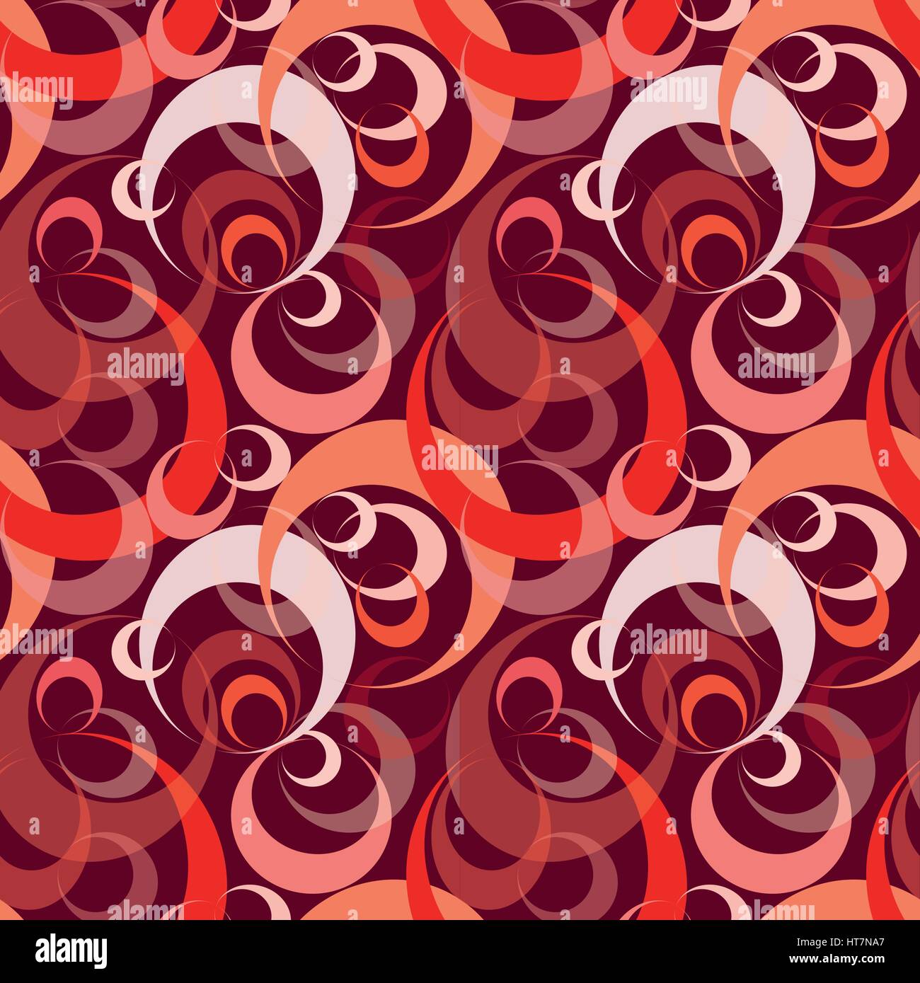 Abstract geometric seamless pattern. Bubble ornamental background ...