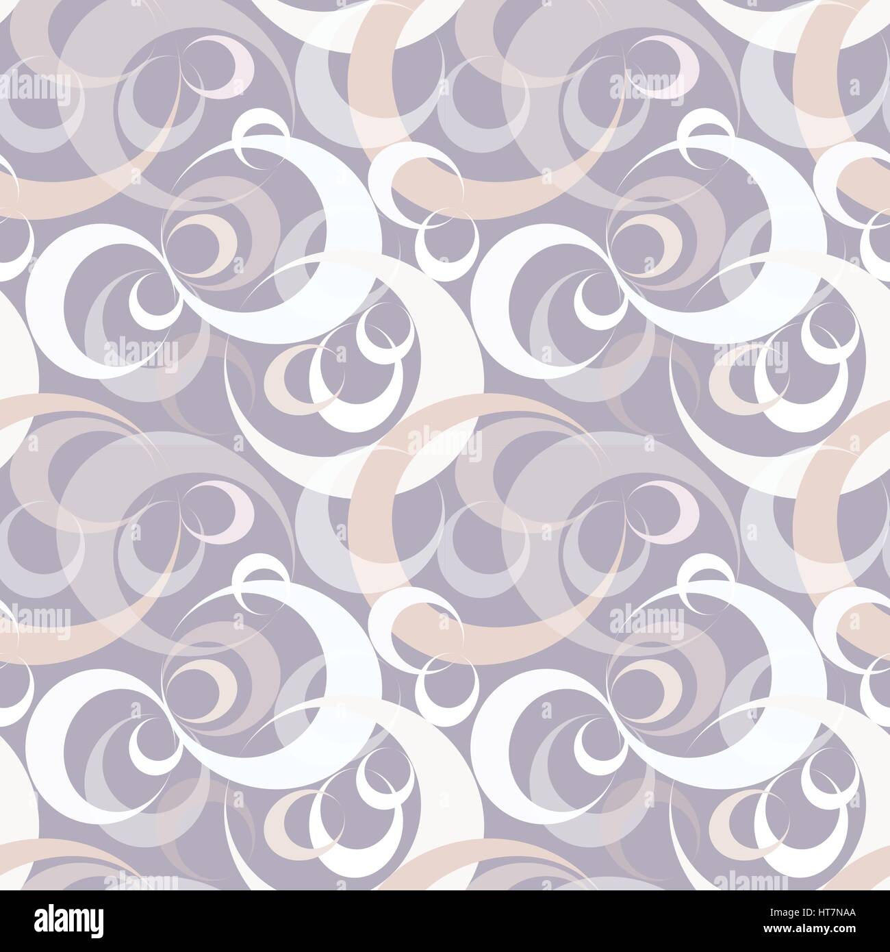 Abstract geometric seamless pattern. Bubble ornamental background ...